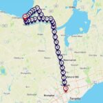 Smartphone Audio Driving Tour between Wasaga Beach and Toronto - Is It Worth the Price?