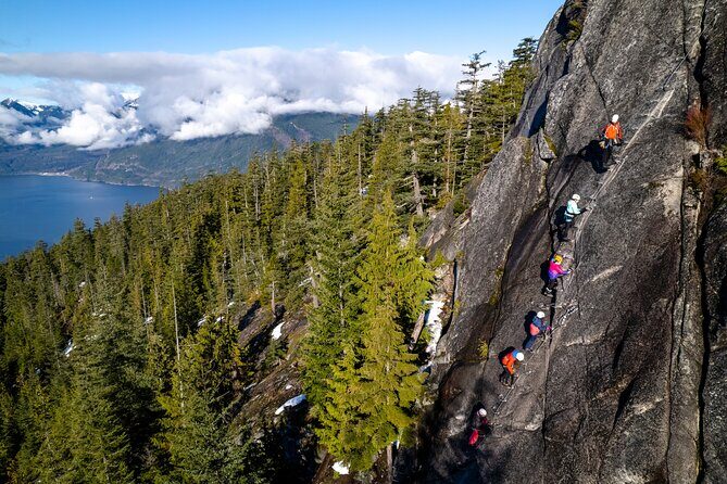 Squamish Via Ferrata Adventure - How the Tour Unfolds