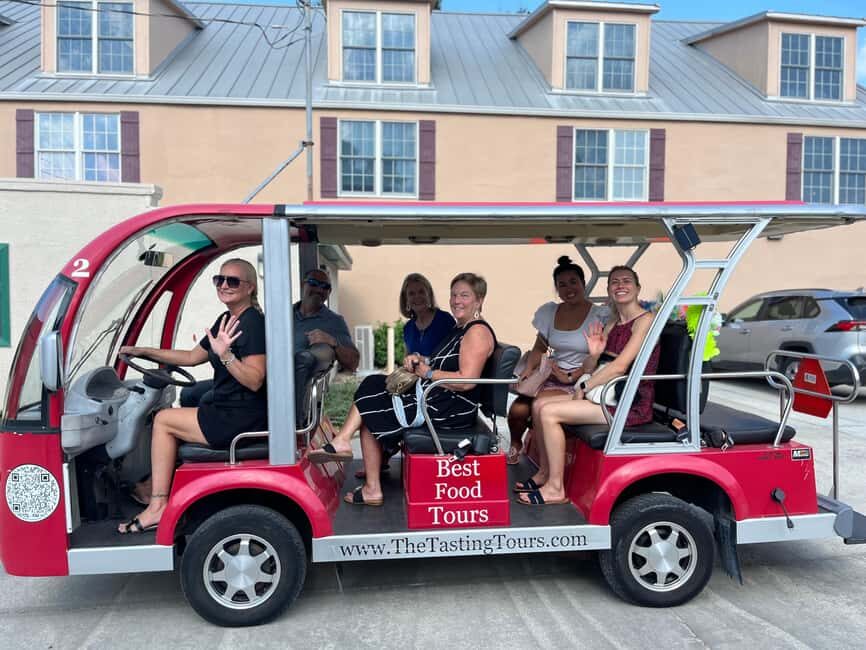 St. Augustine, FL: Wine and Dine Pairing Tour - Exploring the Itinerary in Detail