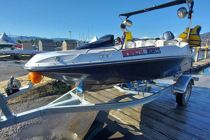 Stealth 4 Passenger Boat Rental - The Trip: From Kelowna to the Lake and Beyond