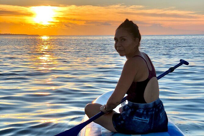 Sunrise Stand Up Paddle activity on a privileged beach. - The Value Proposition