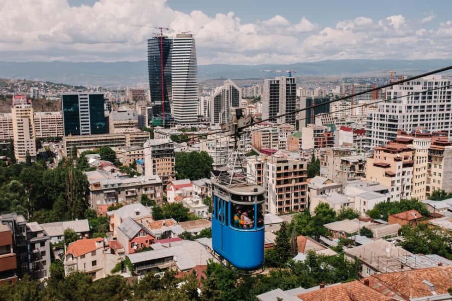 Tbilisi: Old and New City Guided Tour with 2 Cable Car Rides - The Itinerary: From Modern Marvels to Historic Charm