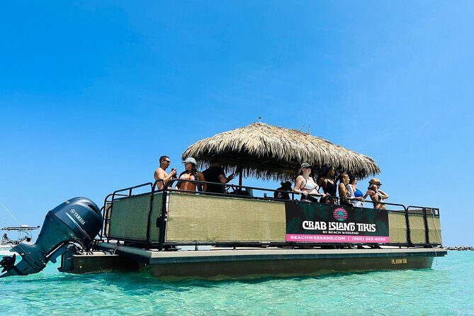 Tiki Party Boat with Slide from Fort Walton Beach - The Itinerary and What to Expect