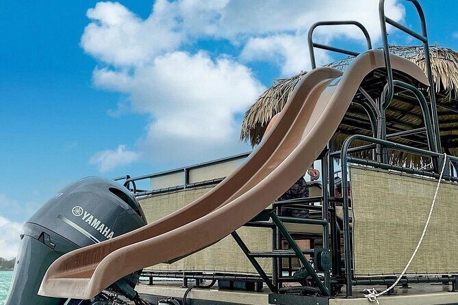 Tiki Party Boat with Slide from Key West - What Makes This Boat Special?