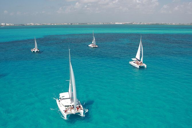 Top Sailing to Isla Mujeres with lunch and open bar from Cancun - The Value of the Experience
