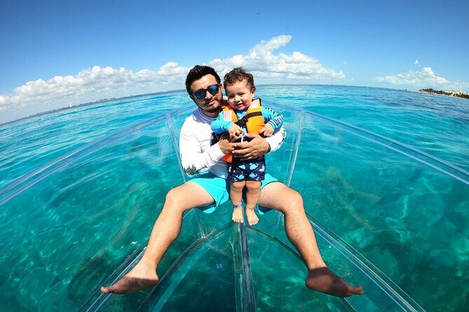 Tour Isla Mujeres excursion in Collective Transparent Boat - The Itinerary and What You Can Expect