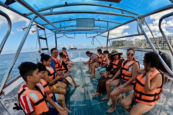 Transparent Boat Tour in Cozumel Reefs - The Itinerary: What to Expect