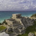 Tulum, Coba, Cenotes and 5th Av Playa del carmen Tour - Visiting Tulum: The Cliffside Ruins