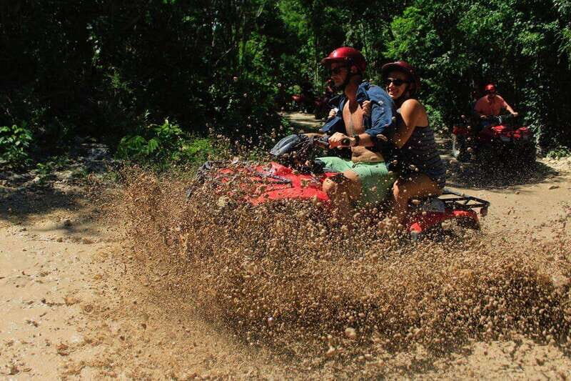 Tulum: Half-Day Jungle ATV Adventure Tour - Ziplining: Flying Through the Treetops