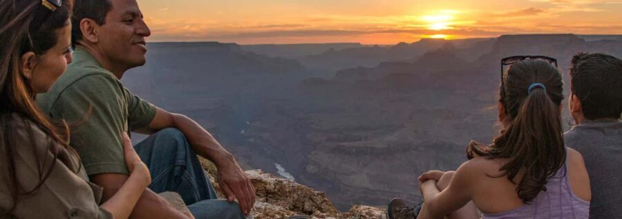 Tusayan: Grand Canyon National Park Sunset Pink Jeep Tour - The IMAX Movie: A Deeper Connection