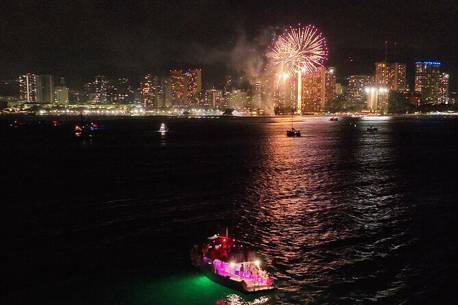 Waikiki Friday Fireworks Party Cruise with Live DJ & Full Bar - The Practical Side