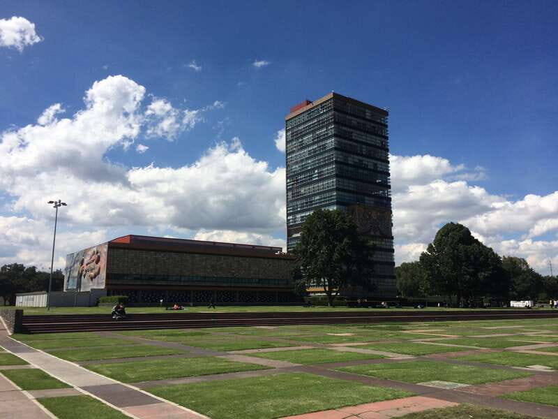 Walk around UNAM campus, a UNESCO World Heritage Site - Murals and Art: The Heart of the Experience