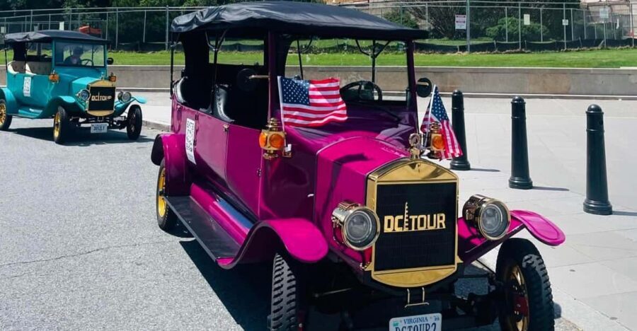 Washington, DC: Day & Night Electric Cart & Vintage Car Tour - What to Expect: Itinerary and Experience