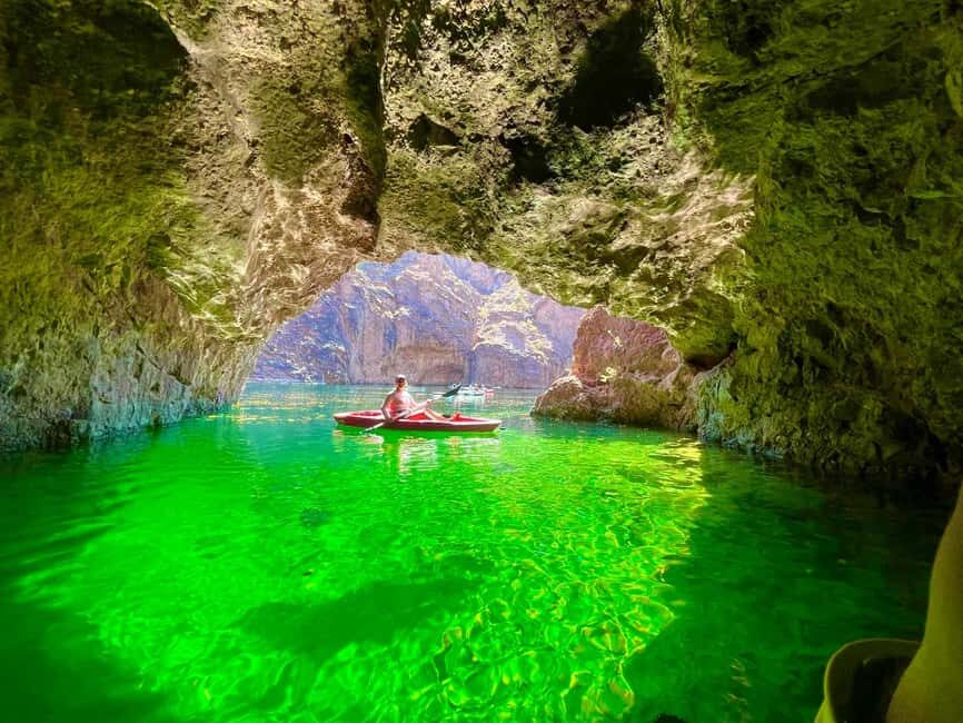 Willow Beach: 5 Coves & 2 Caves Emerald Cave Kayaking Tour - Scenic Stops and History