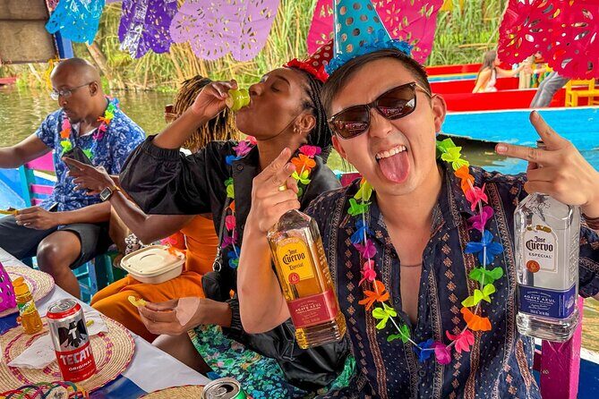 Xochimilco All Inclusive Experience Tequila and Mezcal with Culture - Custom Drink Mixing and the Final Festivities