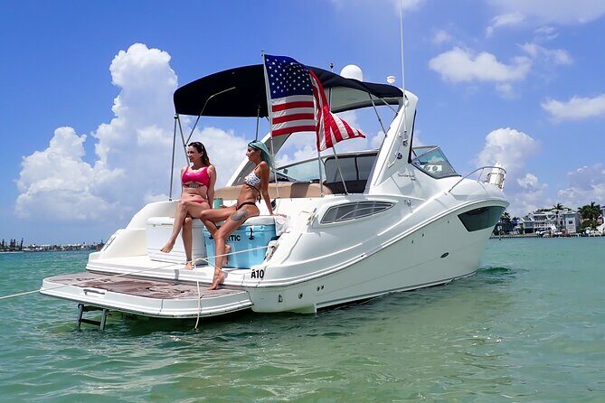 Yacht party cruise in St. Petersburg to Shell Key - The Itinerary: From Marina to Shell Key and Back