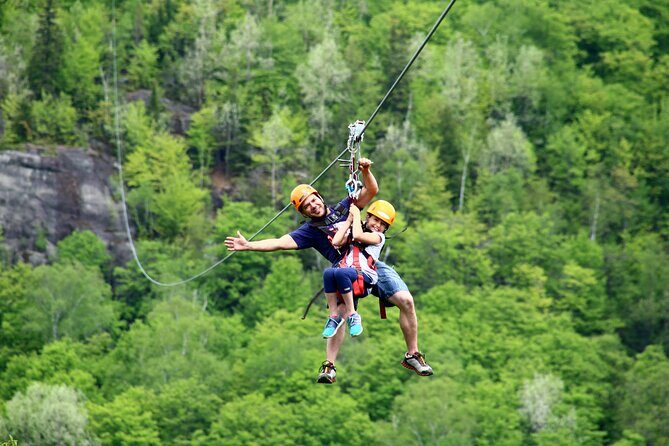 Ziplines over Laurentian Mountains at Mont-Catherine - Introduction: An Exciting Adventure with Scenic Rewards