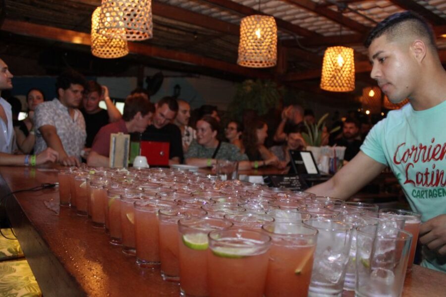 Cartagena: Pub Crawl with Dancing Lessons and Free Shots - An Itinerary Crafted for Fun and Culture