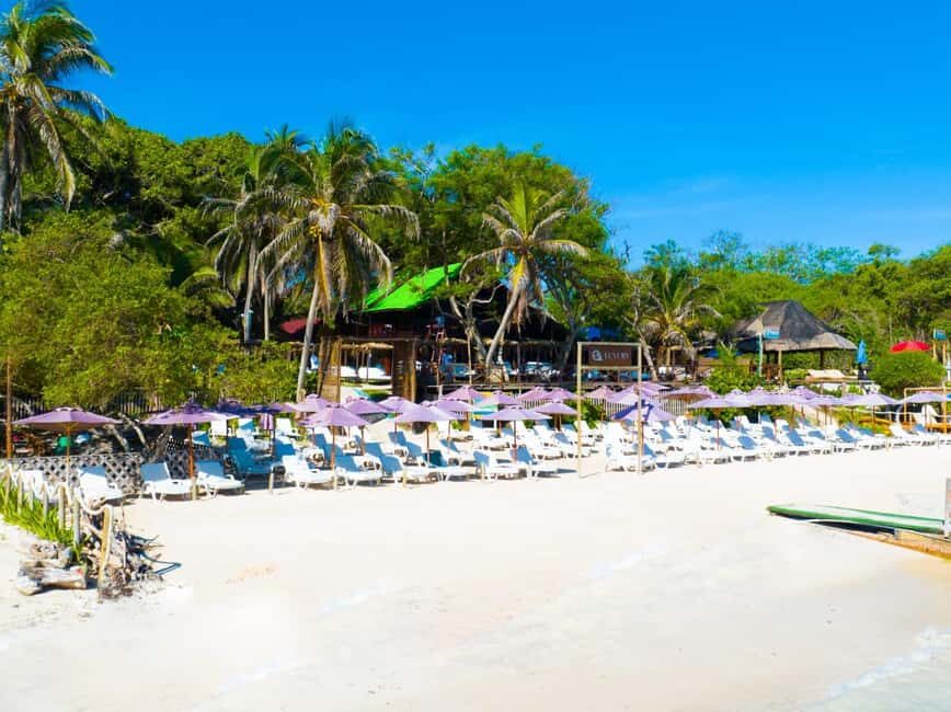 Cartagena: Rosario Island Beach Club Day Trip and OPEN BAR - The Return Journey and Other Details