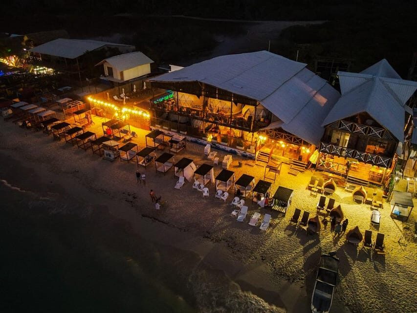 Cartagena: Sunset in Playa Blanca, Barú private beach club - The Value of the Tour