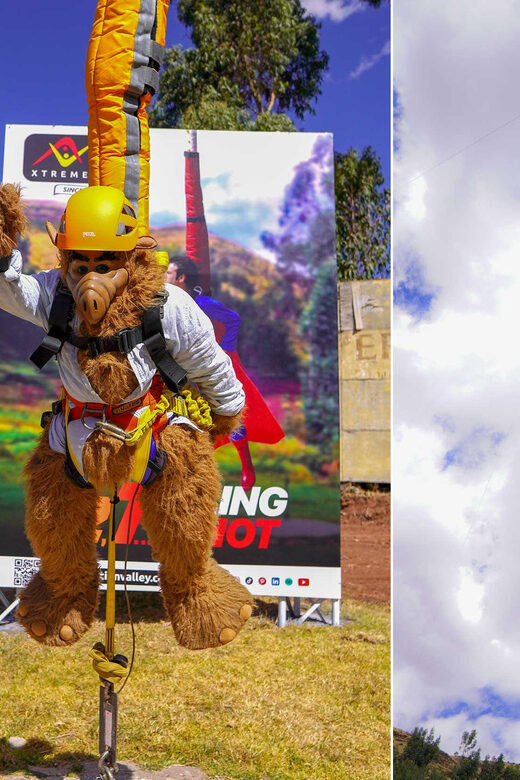 Cusco: Slingshot Launch Catapult | Fly like Superman - The Experience: What to Expect