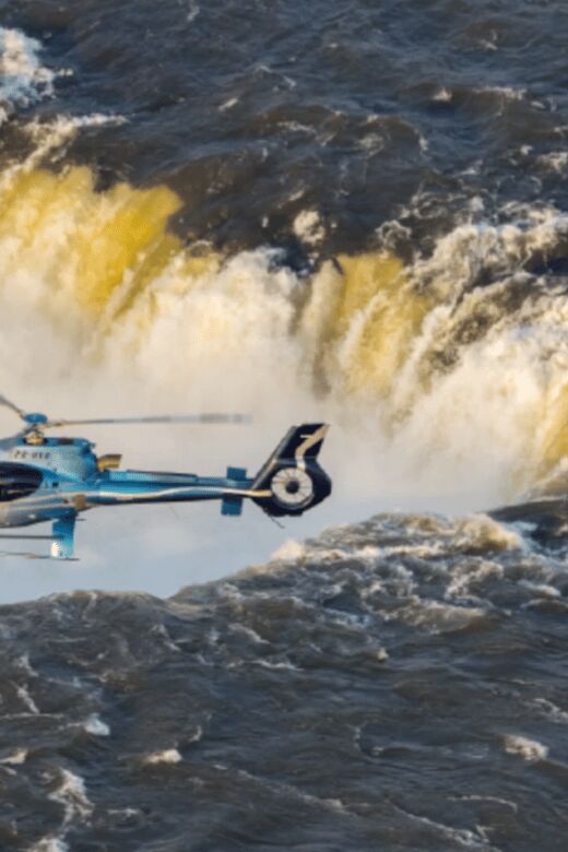Foz do Iguaçu: Helicopter Flight over the Iguassu Falls - The Itinerary in Detail