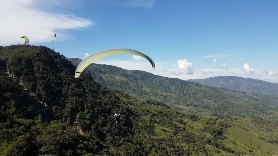 From Medellin: Private Paragliding Tour Over Waterfalls - What to Expect on the Tour