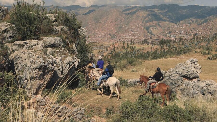 Horseback riding through Qenqo-Horse Ride Cusco - A Closer Look at the Cusco Horse Ride Experience