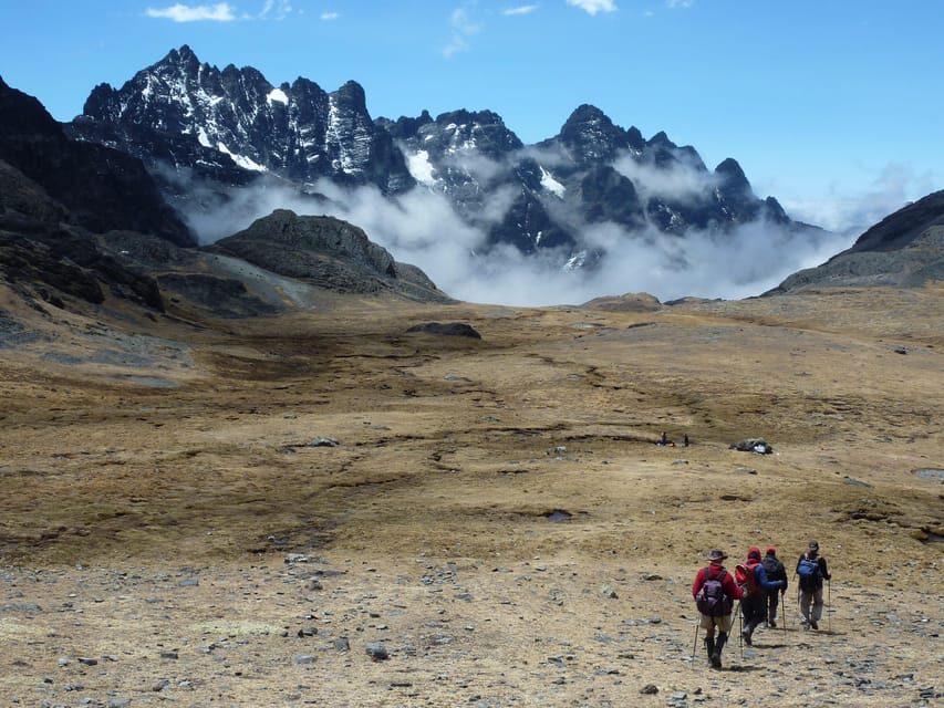 La Paz Tour: Condoriri -Pico Austria - Huayna Potosi 5 DAYS - Trekking Through Condoriri: The First Day