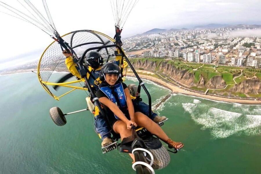 Lima: Paramotor in Costa verde | Adrenaline in the air | - How Does the Price Reflect Value?
