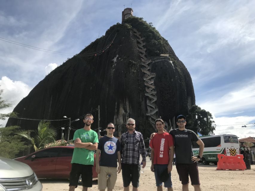 Medellín: Guatape Village with Coffee and Fruit Tasting Tour - Climbing Peñol Rock: A Challenge with a Reward