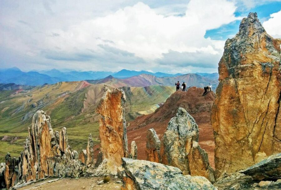 Palcoyo colored mountain hike + stone forests - Journey Through the Palcoyo Experience
