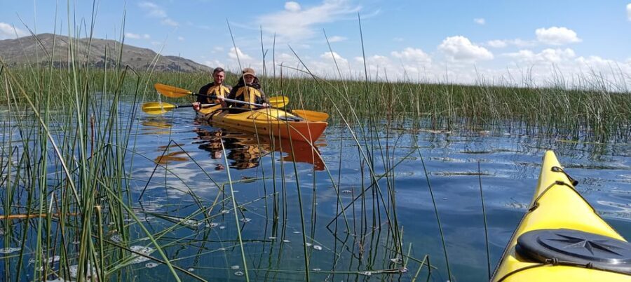 Puno: Uros Floating Island Kayak Experience at Lake Titicaca - The Sum Up