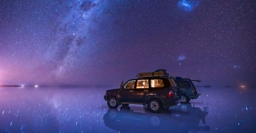 stargazing at the Salar de Uyuni with pickup - What’s Included and What’s Not