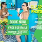 #1 SAFE Clear Kayak Aruba Photo+Video FREE Cocktail Edits in 24hr - What to Expect During Your Photoshoot