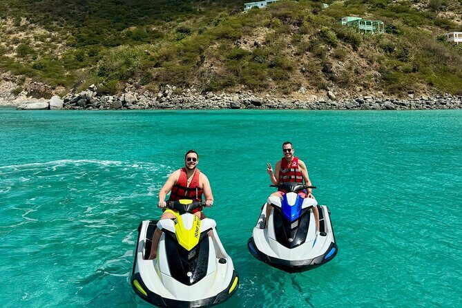 2 Hours Private Jet Ski Tour in Saint Martin with free passenger - The Sum Up