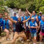 2 Tours in 1 Day: Rainforest Waterslides & Beach Tour w/Transport - The Itinerary in Detail