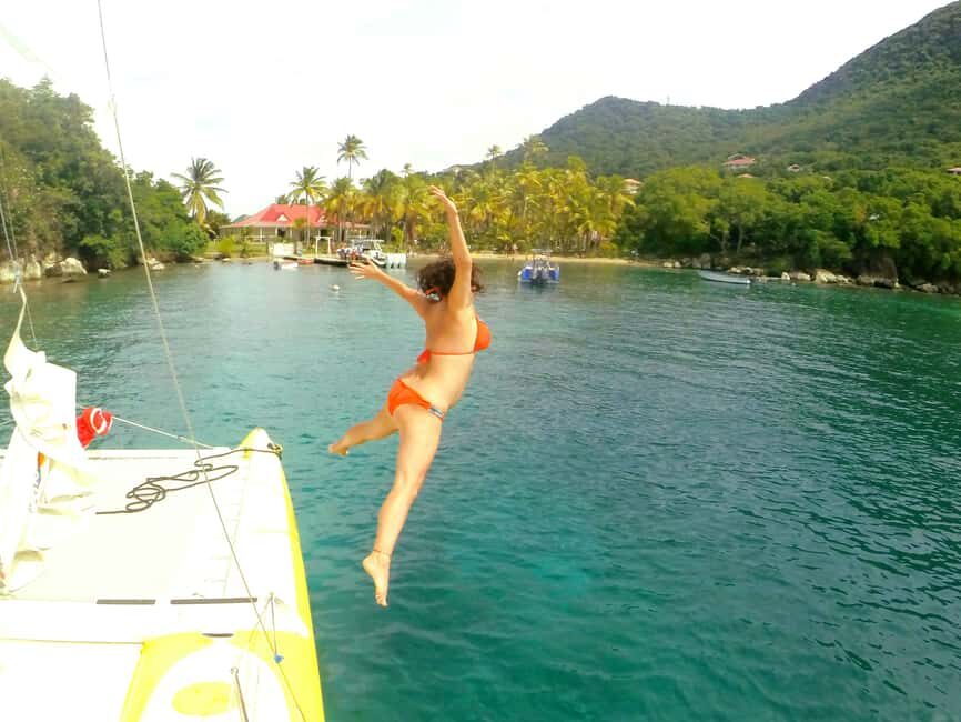 2h Sailing catamaran in La Baie des Saintes - What to Expect on the Two-Hour Tour
