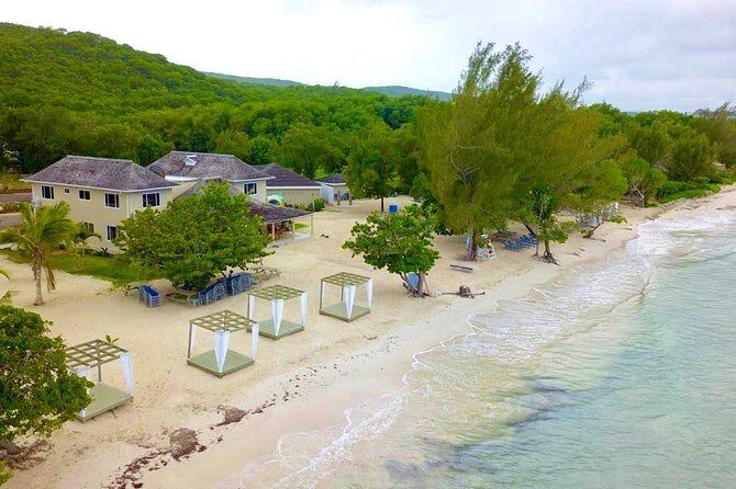 876 Beach Club Day Pass Plus Aqua Park From Falmouth Cruise Port - The Beach Experience