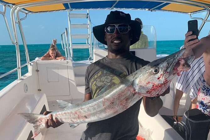 8HR Catch and Grill in Turks and Caicos Islands - A Day of Fishing, Snorkeling, and Beachside Feasting