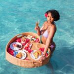 Aruba Floating Breakfast FREE Drone Videos, Champagne & Mimosas - The Visuals and Photos