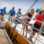 Aruba Morning Snorkel Sail aboard Palm Pleasure Catamaran - Authentic Rewards & Challenges