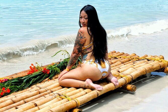 Bamboo Bliss Drone Photoshoot in Caribbean Sea - Why This Photoshoot Stands Out