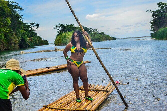 Bamboo River Rafting at Rio Nuevo without Transport - Swimming and Beach Walks