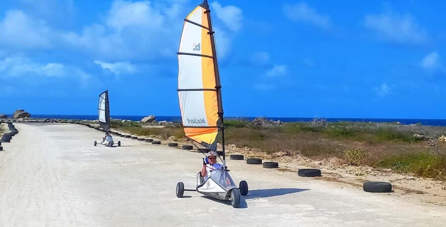 Blokart Landsailing on the shores of the Caribbean Bonaire - Logistics, Pricing, and Practical Tips