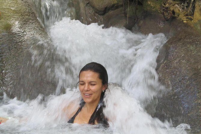 Blue Hole plus Secret Falls and Dunns River Falls Combo from Falmouth Hotels - Transportation and Group Dynamics