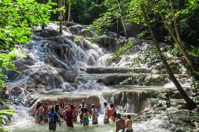 Blue Hole Secret Falls and Dunns River Falls Private Tour - The Experience in Action: What You Might Expect