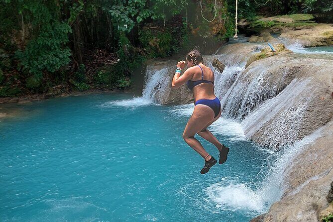 Blue Hole, Secret Falls and River Tubing Combo From Ocho Rios - Authentic Jamaican Experience