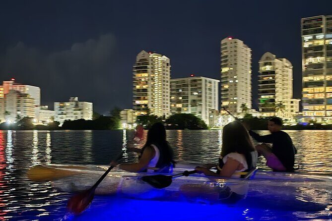 Clear LED Kayaking in Condado Lagoon - FAQ