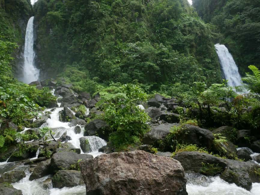Dominica: Rain Forest Adventure with Waterfall Swim - Freshwater Lake and Boeri Lake: Mountain Crater Gems